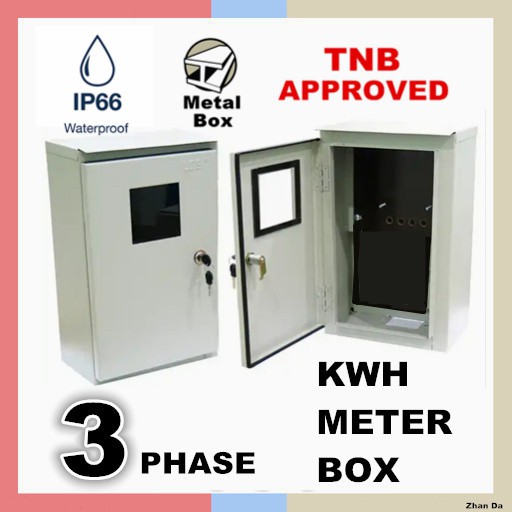 3 Phase OutDoor KWH Meter Box - Brond IP66 | Shopee Malaysia