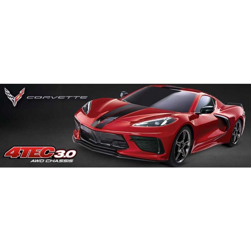 TRAXXAS 4-TEC 3.0 CHEVROLET CORVETTE STINGRAY RTR | Shopee Malaysia