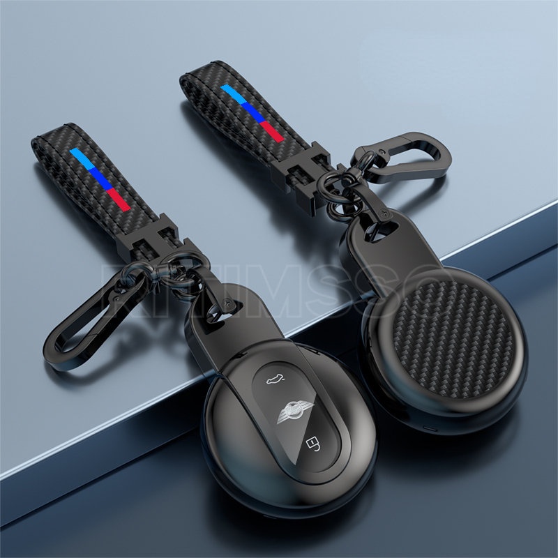 Alloy+TPU Car Key Case For BMW Mini COOPERS ONE JCW F56 F55 F54 F57 F60 ...