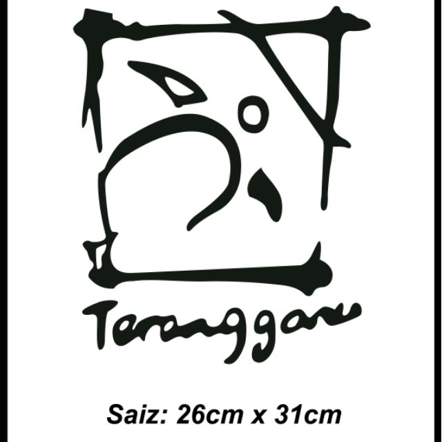 Sticker terengganu (computer cutting) | Shopee Malaysia
