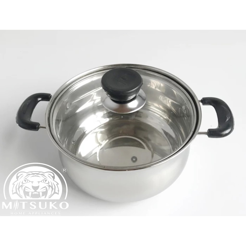 18cm 2 Handle Soup Pot | Shopee Malaysia