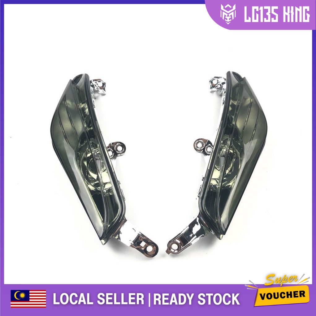 YAMAHA LC135 V2 LCV2 135LC SIGNAL LAMP FRONT SIGNAL DEPAN SET (SMOKE / TINTED) | Shopee Malaysia