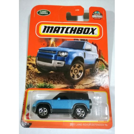 Matchbox 2020 Land Rover Defender 90 Blue | Shopee Malaysia