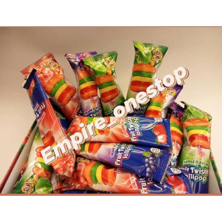(ViRaL) fruit twisted lolipop /Jajan/Goodies | Shopee Malaysia