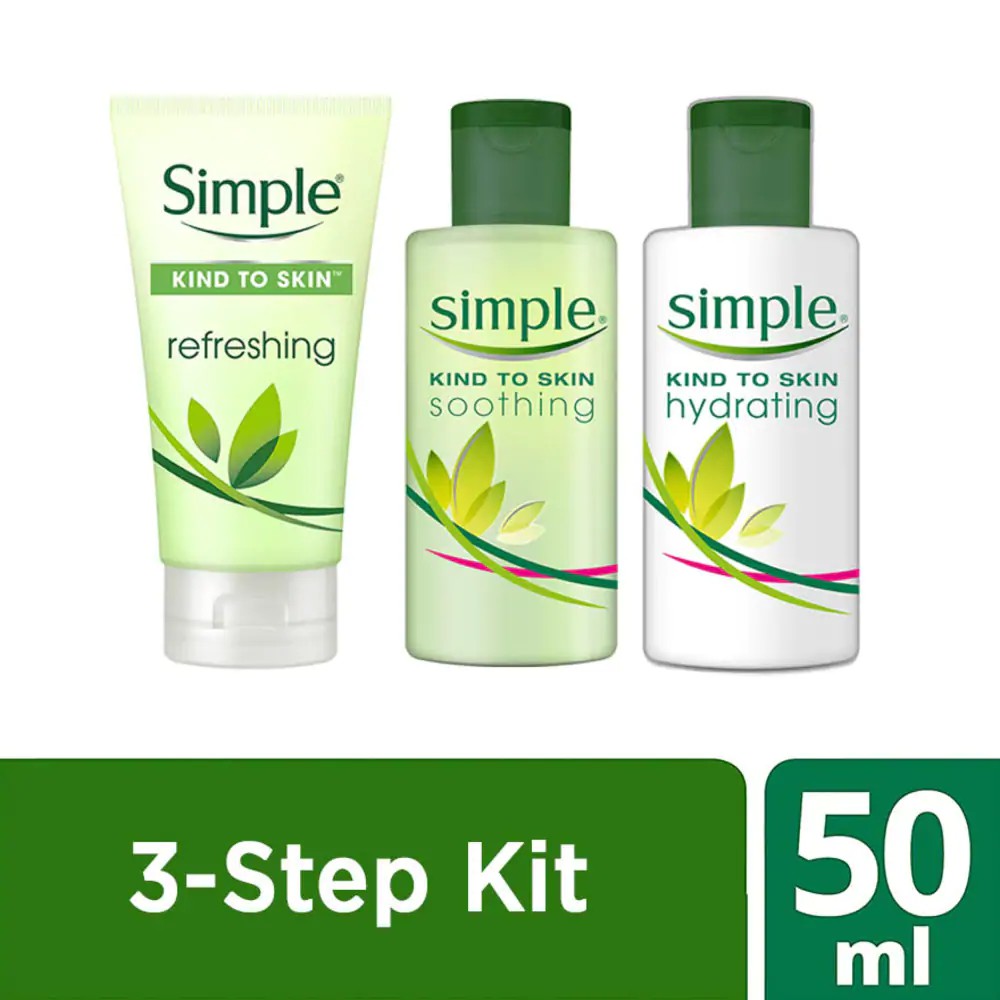Simple 3 Step Kit (3 x 50ml) Exp:2/23 | Shopee Malaysia