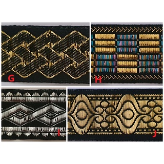 Jacquard Border Lace / Trim / Songket Ribbon Renda / Reben Songket ...