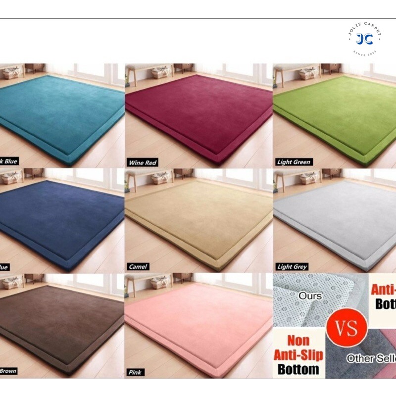 KARPET TATAMI TERBAL LEMBUT SAIZ XXL floor mat/Carpet tatami/Karpet ...