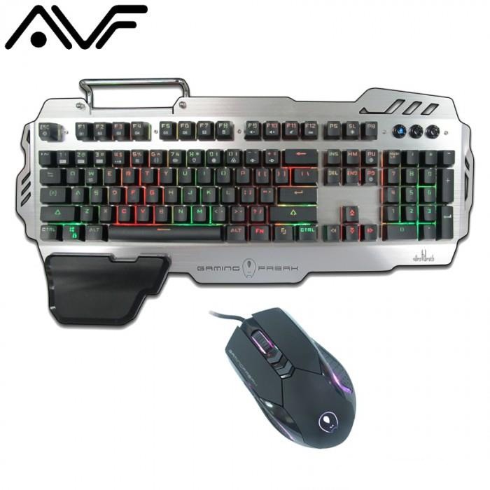 AVF PLUNGER RGB Gaming Keyboard and Mouse (XC39 ) | Shopee Malaysia
