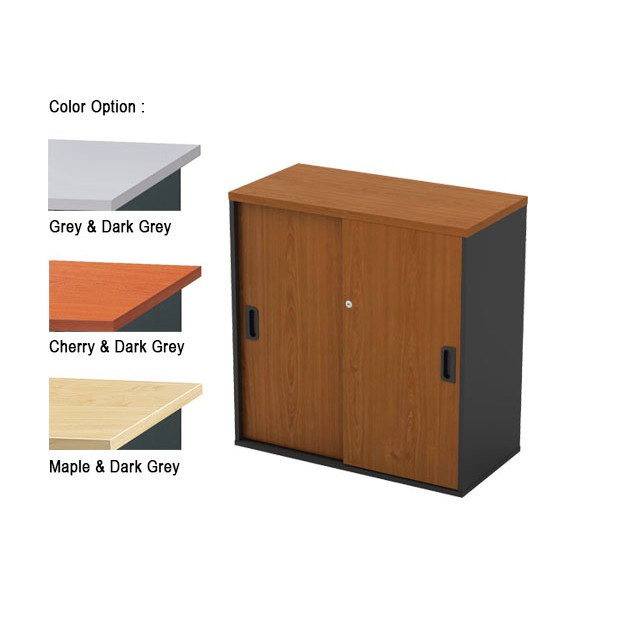GS880 Sliding Door Low Cabinet | Office Low Cabinet | Shopee Malaysia