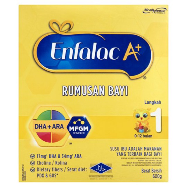 Enfalac A+ (2packet x 600g) | Shopee Malaysia