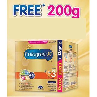 ENFAGROW A+ STEP 3 - 2.4kg (free 200g) | Shopee Malaysia