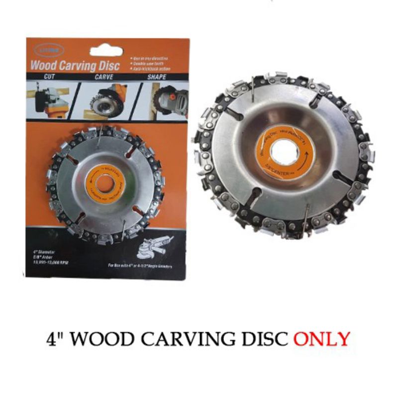 4 Inch Tooth Grinder Disc Tooth Fine Chain Saw Angle Grind Wood Carving ...