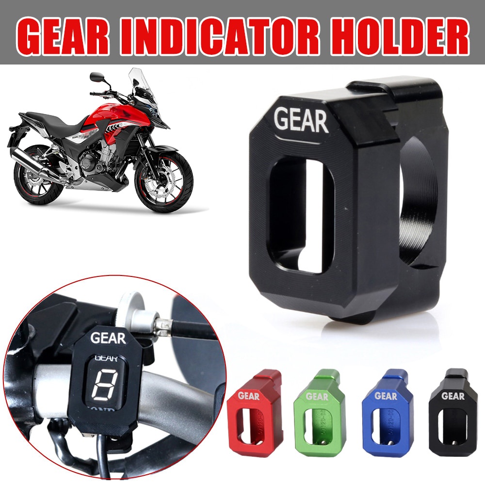 Universal Motorcycle Gear Indicator Bracket Speed Display Holder For ...