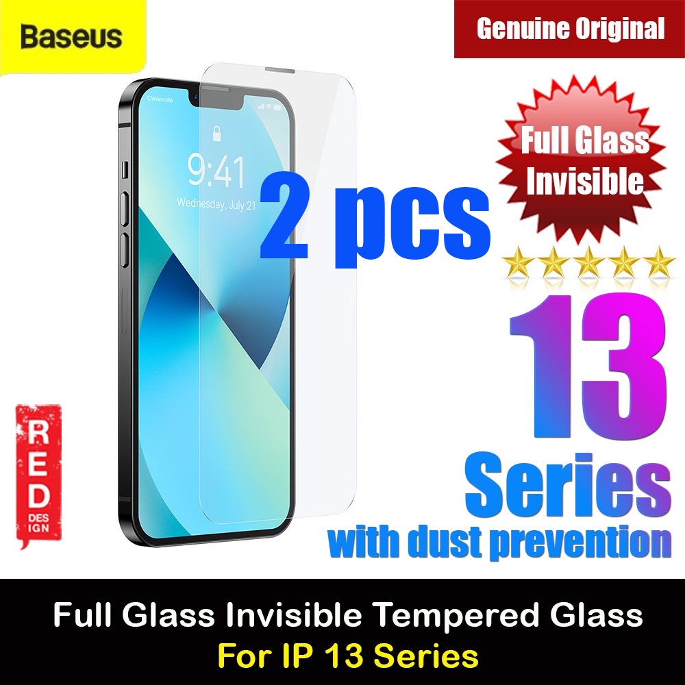 Baseus Full Coverage Invisible Tempered Glass with Cellular Dust ...