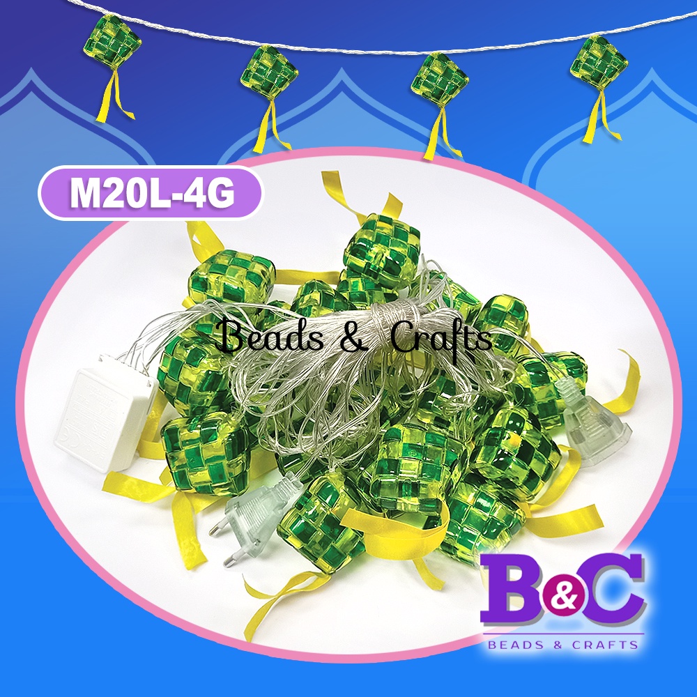 Lampu Raya Hiasan/ Hari Raya LED Ketupat Lights/Lampu Raya | Shopee ...