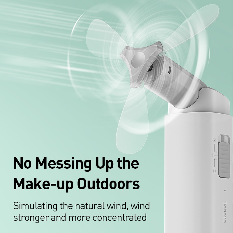 Baseus Square Portable Folding Fan | Shopee Malaysia