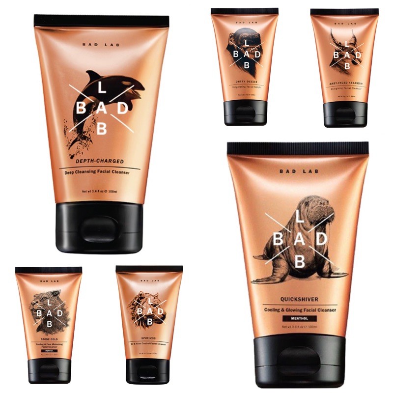 Ready Stock Bad Lab Facial Cleanser 100ml ( Assorted Type ) | Shopee ...