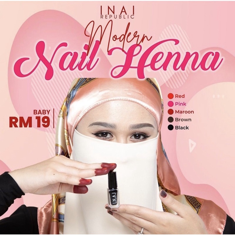 Inai Republic Nail Henna Baby: Inai Sah Solat: Inai Daun Asli: Inai ...