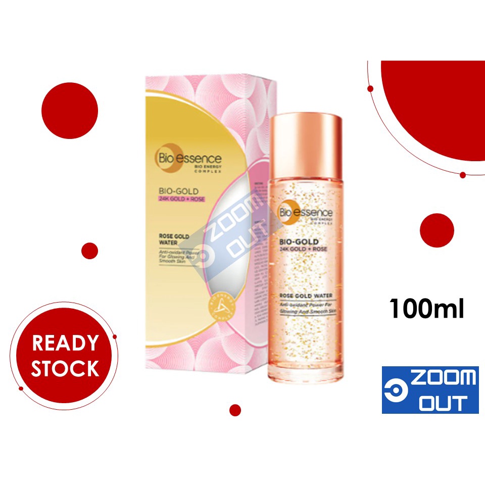 Bio-essence Bio-Gold Rose Gold Water (100ml) | Shopee Malaysia