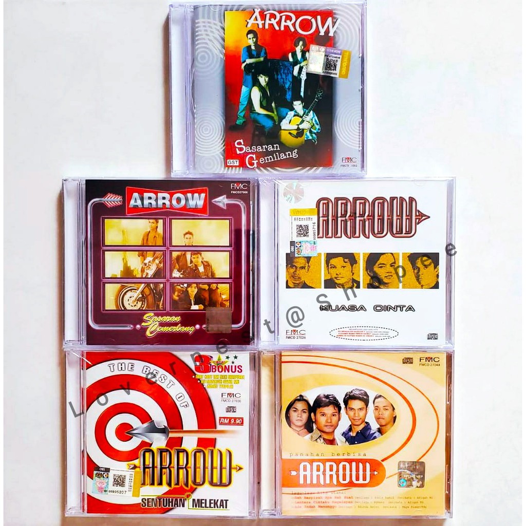 Arrow CD Album - Sasaran Cemerlang - Sasaran Gemilang - Sentuhan ...