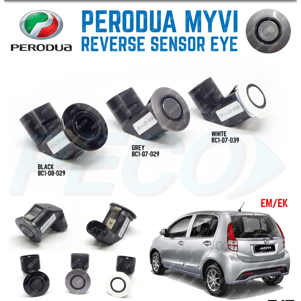 Perodua Myvi Reverse Sensor Eye (1 pcs) | Shopee Malaysia