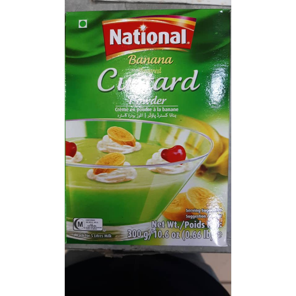 National Food-Custard-Banana Flavor 300g/Makanan Kebangsaan-Kastard ...