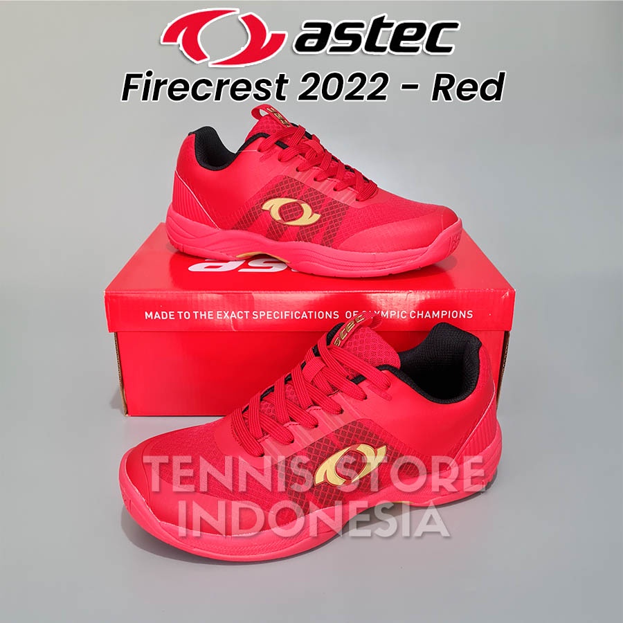 Astec Firecrest 2022 - Red (Tennis / Badminton / Badminton Shoes) | Shopee Malaysia