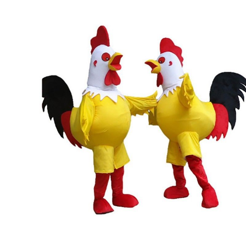 Chicken Hen Rooster Mascot Costume Adult Maskot Ayam | Shopee Malaysia