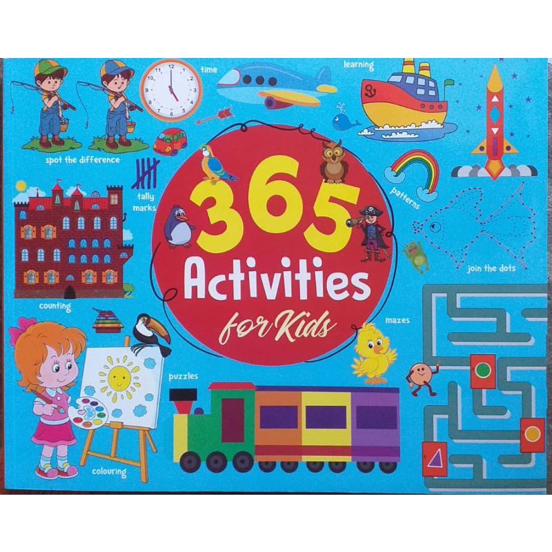 365 Activities for kids early learning education kids preschool buku ...