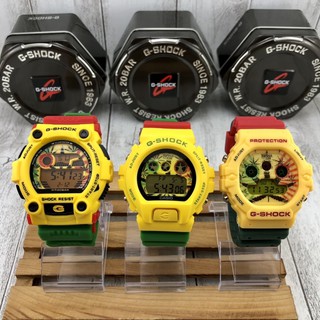 Gshock Mat Moto Rasta | Dw-6900 | Tapak Kucing Viral limited edition ...