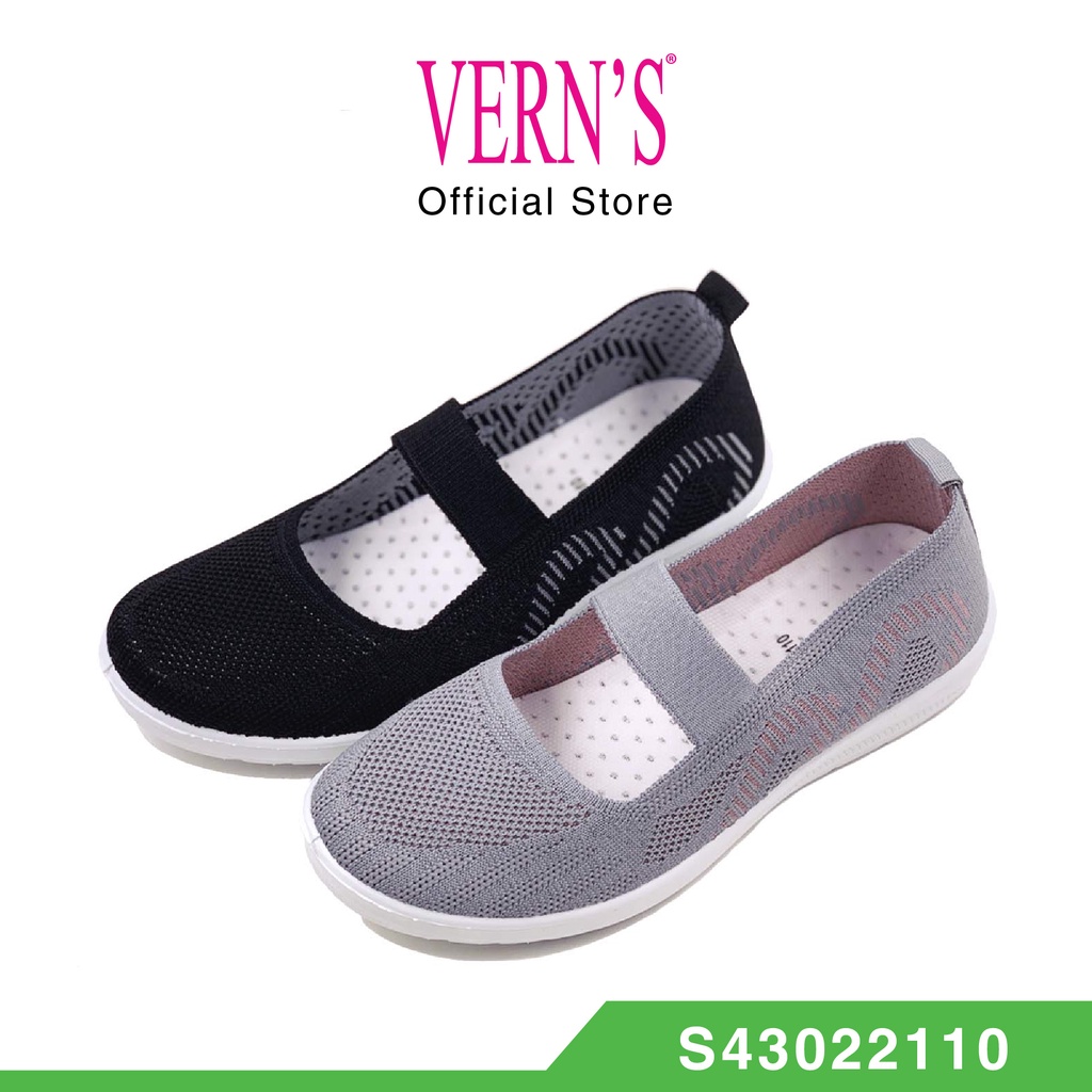 VERN'S Fashion Women Breathable Walking Pump Shoes (S43022110) | Shopee ...