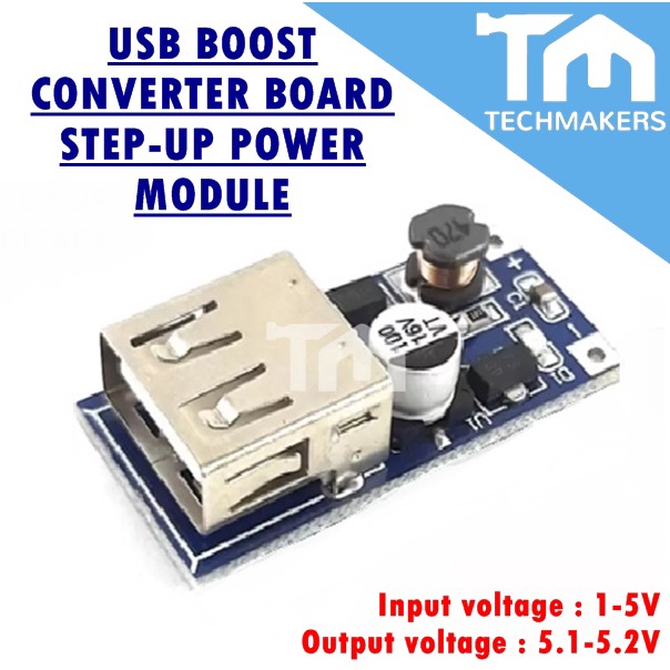 Step Up Boost Power Module USB Output ( Input 0.9V-5V, Output USB 5V ...