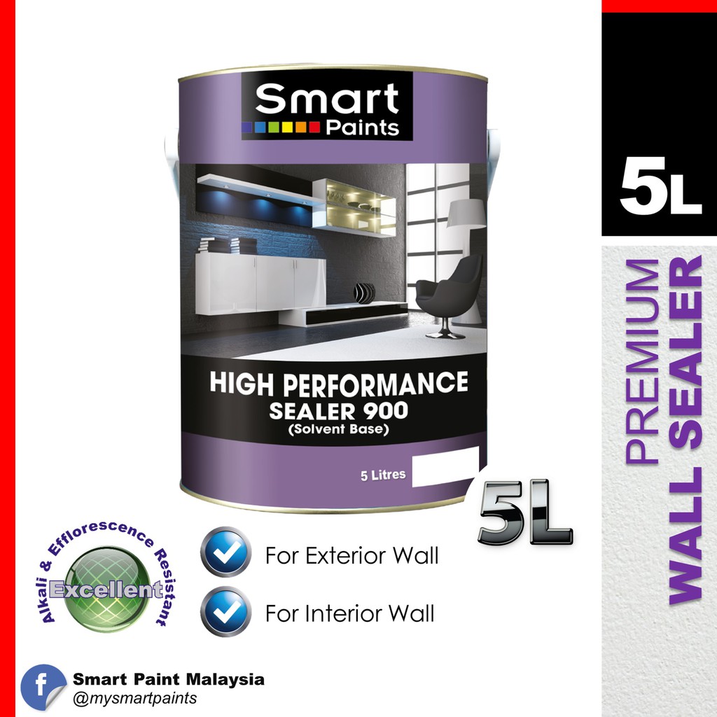 Smart Paints High Performance Sealer 900 (5LT) | Shopee Malaysia