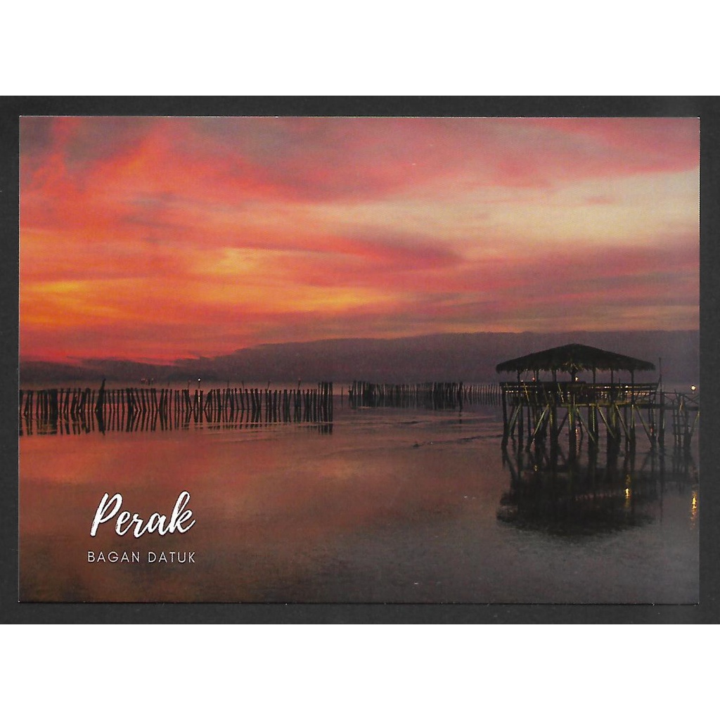 Malaysia Postcard - Perak Bagan Datuk Sunset | Shopee Malaysia