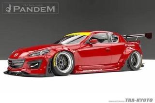 Mazda rx8 rx 8 Rocket bunny bodykit body kit wide fender arch side ...