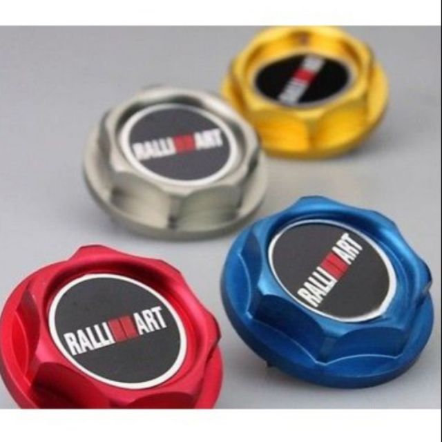 Ralliart oil cap (penutup minyak hitam) | Shopee Malaysia