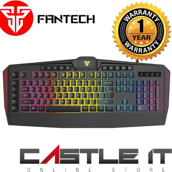 FANTECH BOOSTER K513 RGB GAMING KEYBOARD 26KEYS ANTI-GHOST DEDICATED ...