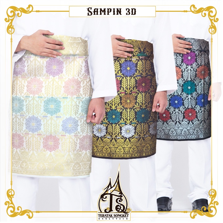 SAMPIN TENUN 3D EXCLUSIVE | Shopee Malaysia