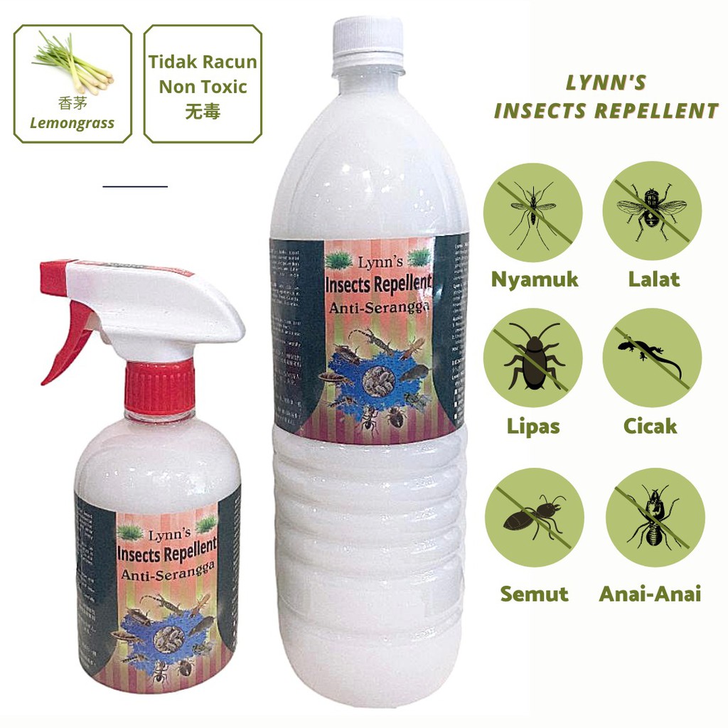 Lynn's Insects Repellent Anti-Serangga 驱虫剂 Penghalau Penghapus Pembasmi ...