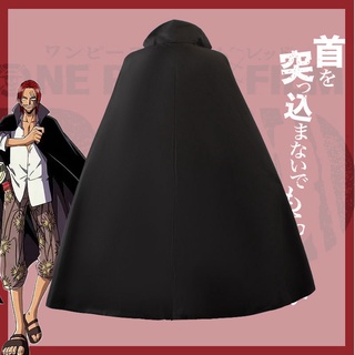 AG ONE PIECE Shanks Cosplay Long Sleeve Shirt Cloak Pants Costume Set ...