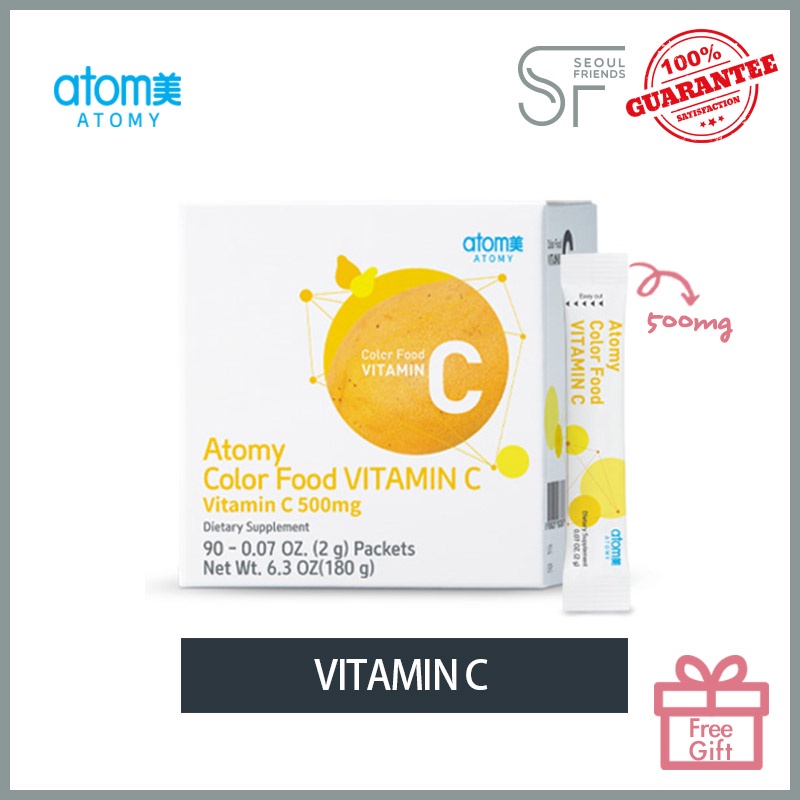 [Atomy] Color Food Vitamin C 90 sticks + Free Gift | Shopee Malaysia