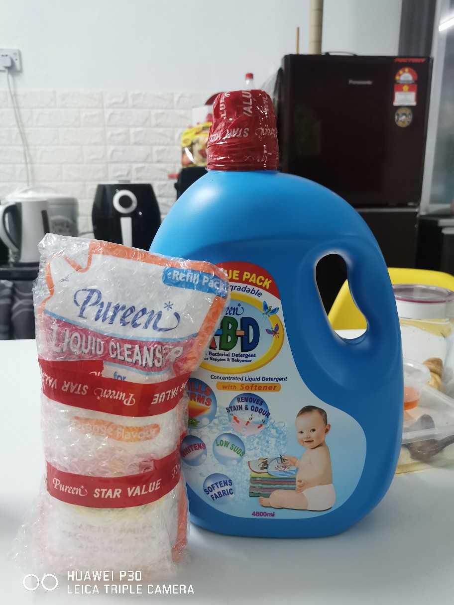 Pureen ABD Antibacterial Liquid Detergent (4800ml) | Shopee Malaysia