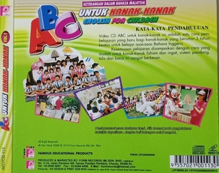 ABC English For Children Untuk Kanak-kanak Vol.1 VCD Keterangan Dalam Bahasa Malaysia | Shopee ...