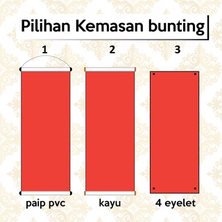 bunting banner banting sepanduk iklan ( kayu / pvc ) | Shopee Malaysia