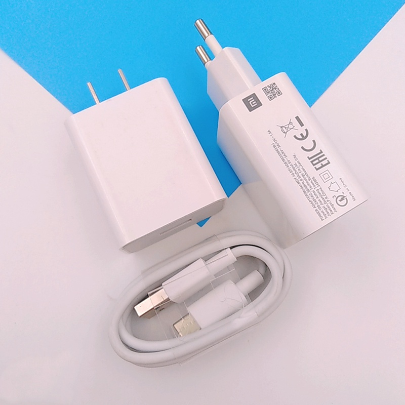 Xiaomi Redmi Note 9 9S 18W Fast Charger EU/US Quick Charging Adapter ...