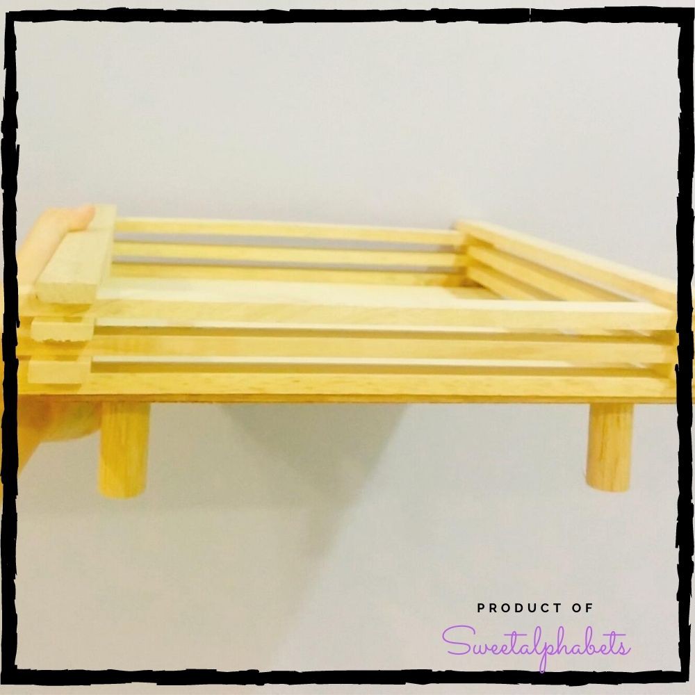 SA Wooden Display Rack Dulang Kayu Wooden Tray | Shopee Malaysia