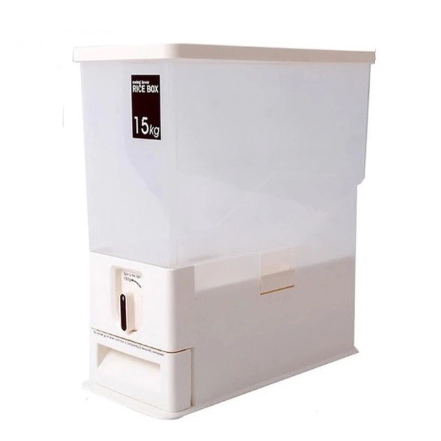 (15kg) Large Rice Dispenser | Tempat Letak Beras Besar | Bekas Isi ...