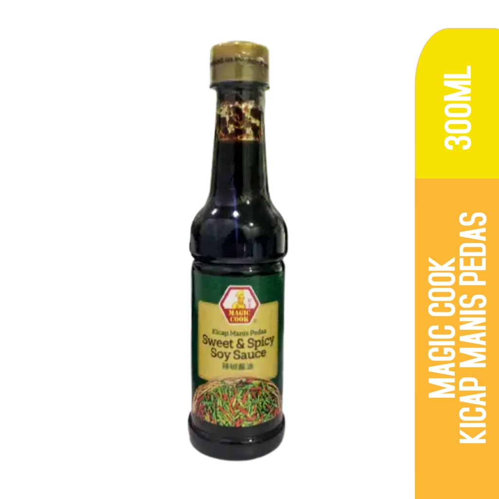 MAGIC COOK KICAP MANIS PEDAS 300ML 9555005400825 | Shopee Malaysia