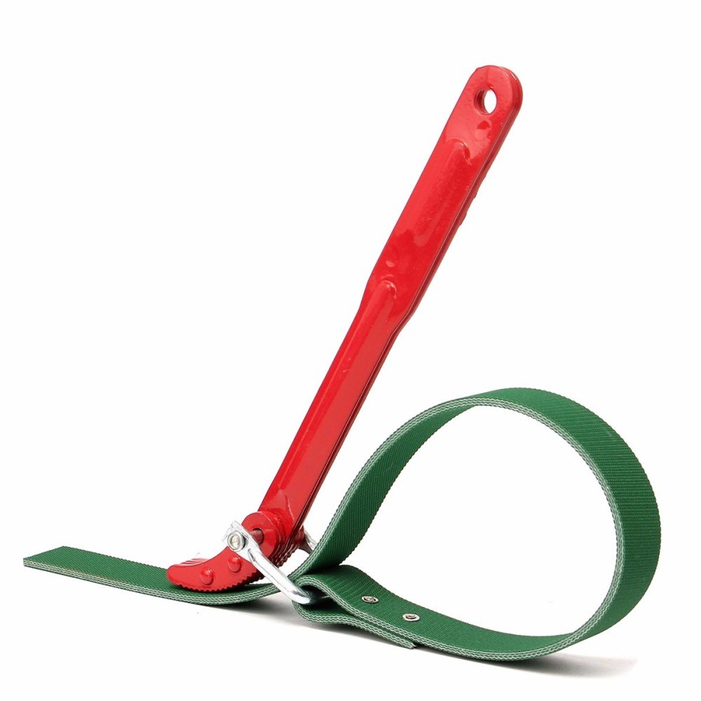 9" Belt Oil Filter Opener Strap Wrench Leather FIlter Opener [CHLH98-9 ...