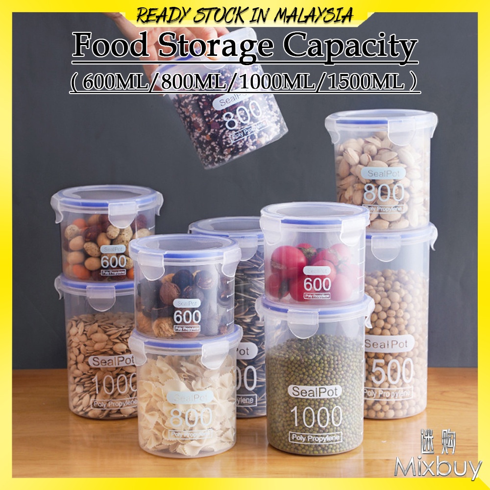 FOOD STORAGE CONTAINER PLASTIC KITCHEN REFRIGERATOR NOODLE BOX ...